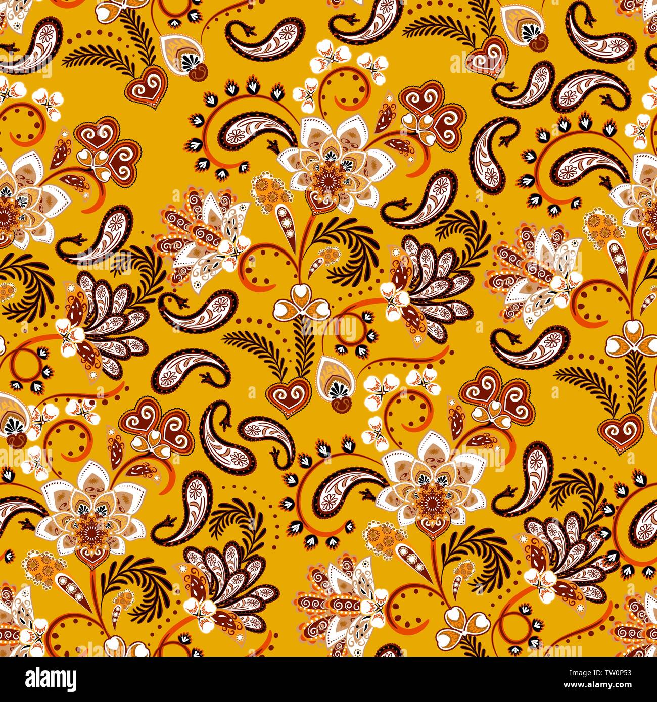 Dense floral pattern hi-res stock photography and images - Alamy