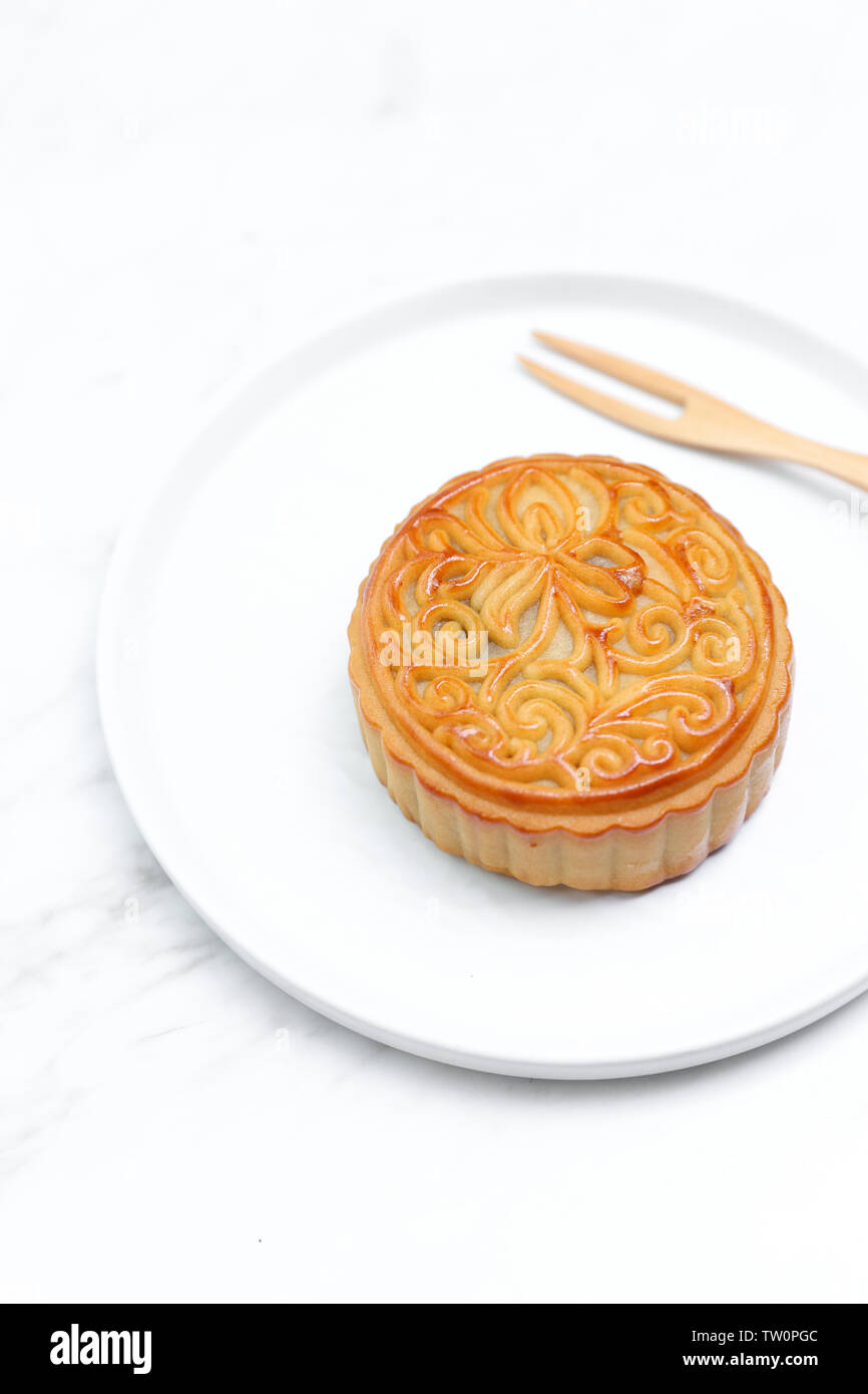 Mid autumn festival moon cakes wide style moon cakes Cut Out Stock ...