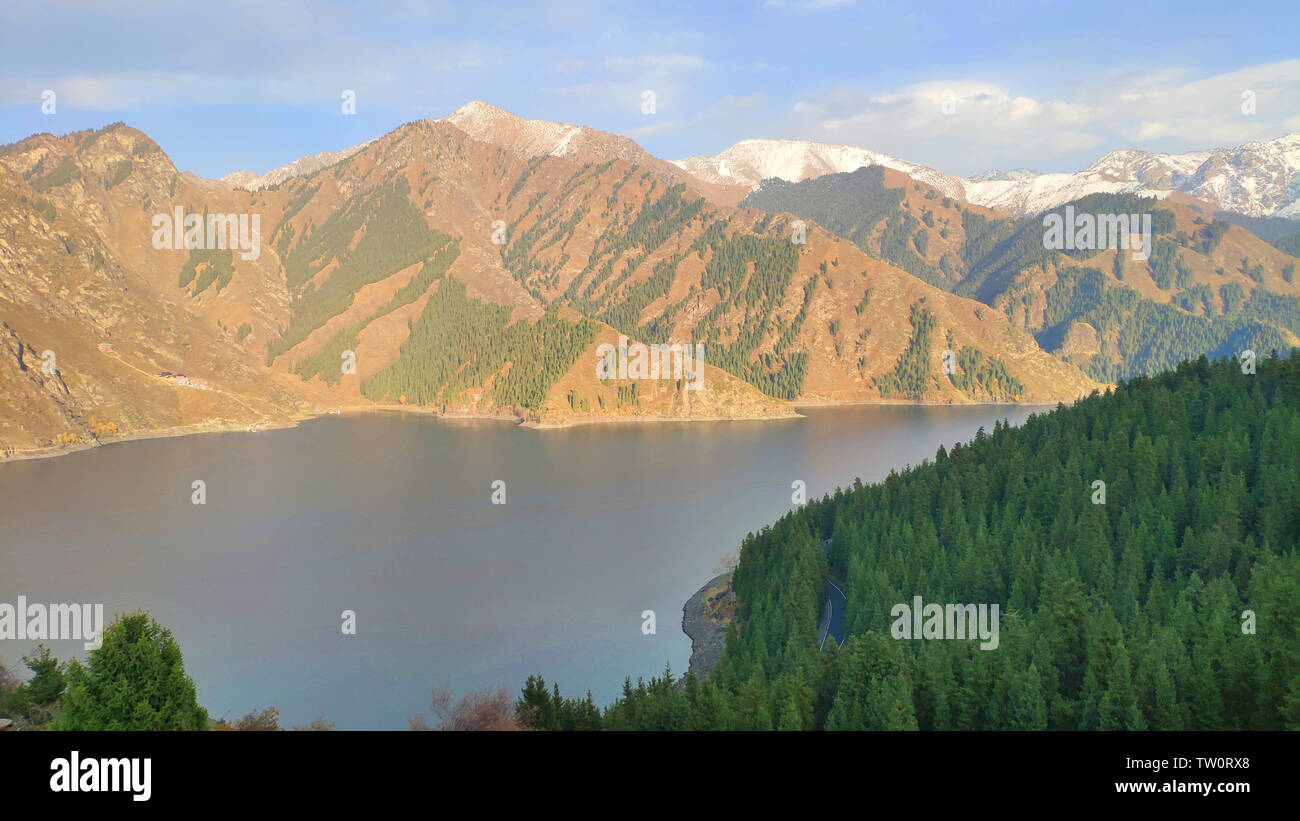 Tianchi, Tianshan, Xinjiang Stock Photo - Alamy