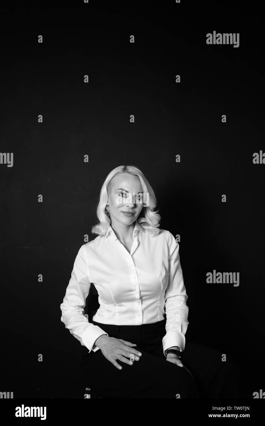 Senior business formal women Black and White Stock Photos & Images - Alamy