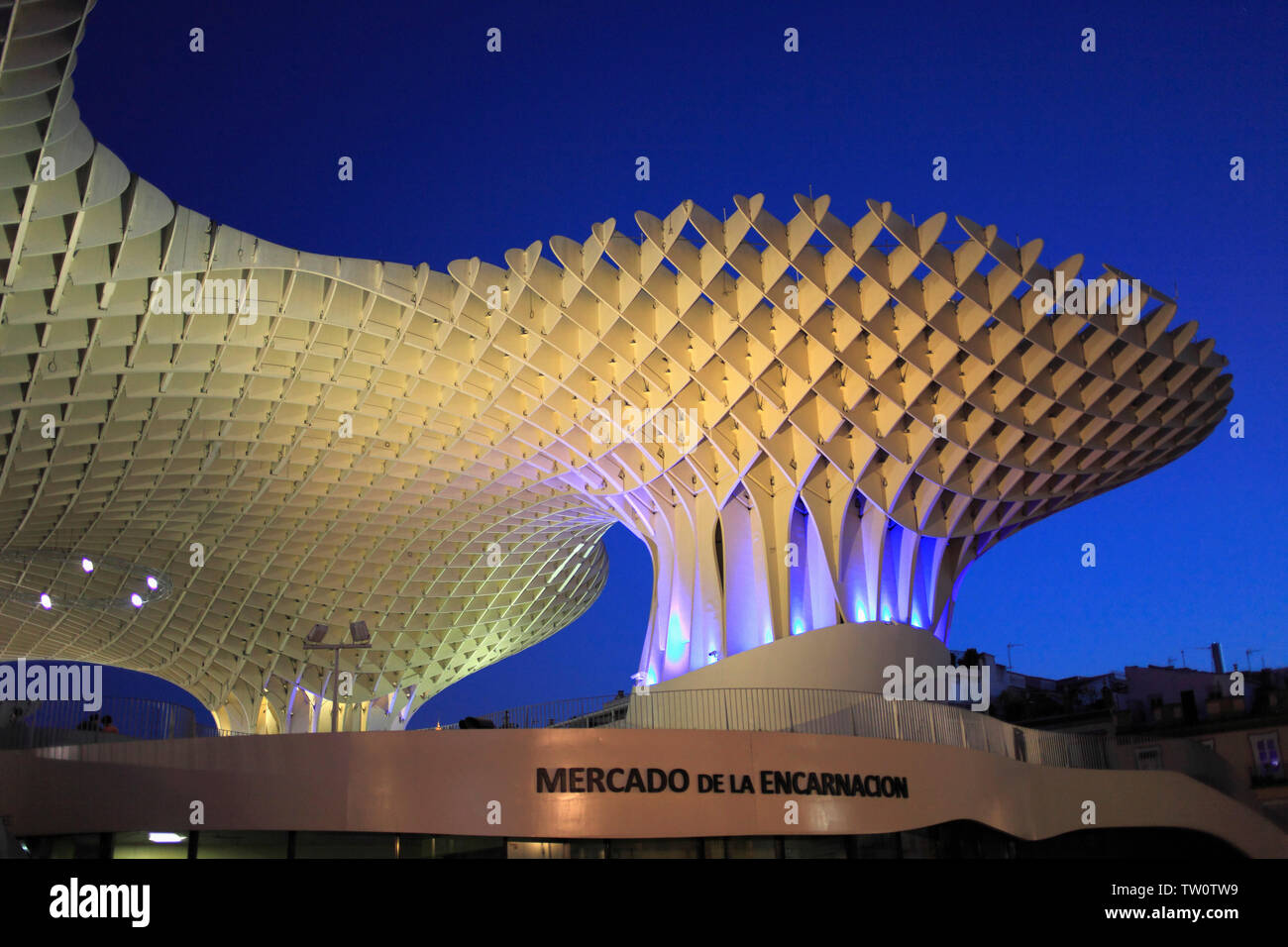 Spain, Andalusia, Seville, Metropol Parasol, Las Setas Stock Photo - Alamy