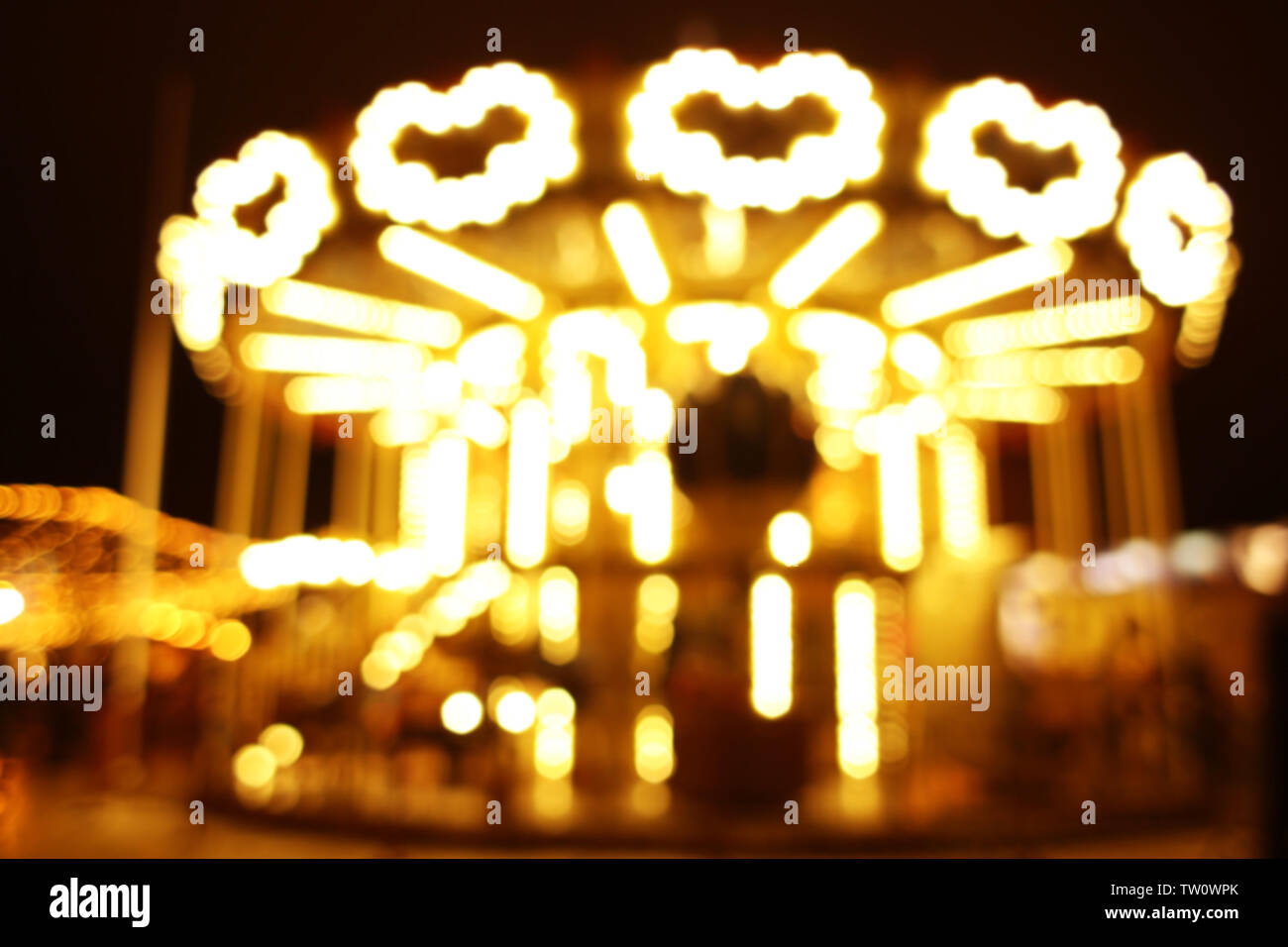 Beautiful shiny carousel people night hi-res stock photography and ...