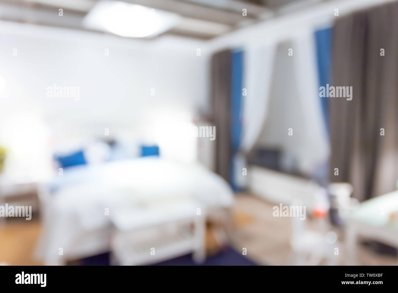 Blurred modern interior background Stock Photo - Alamy