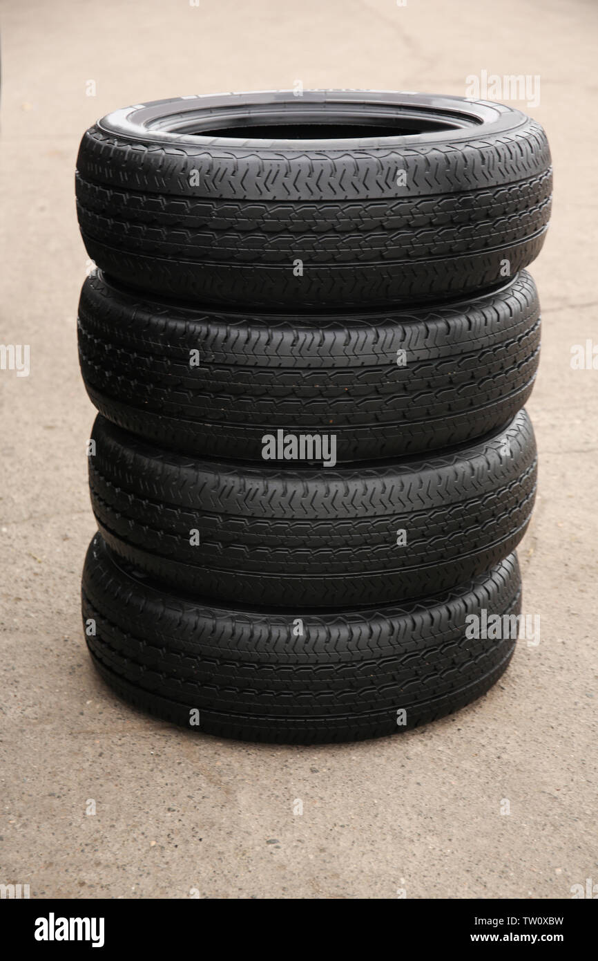 Stack Of Tires High Resolution Stock Photography and Images - Alamy