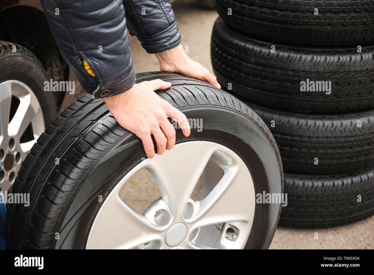 Rolling wheel hi-res stock photography and images - Alamy