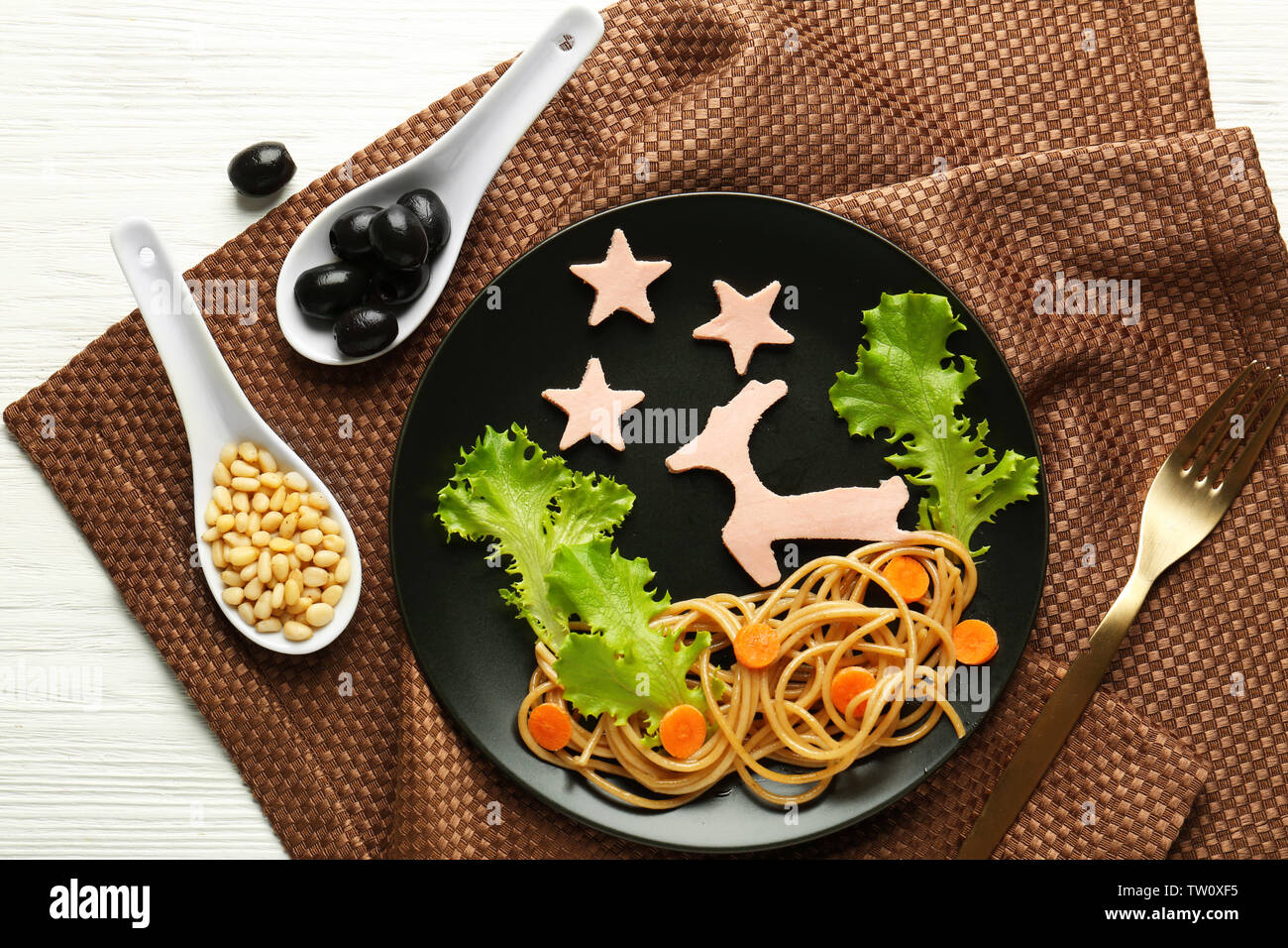 Child plate nuts hi-res stock photography and images - Alamy