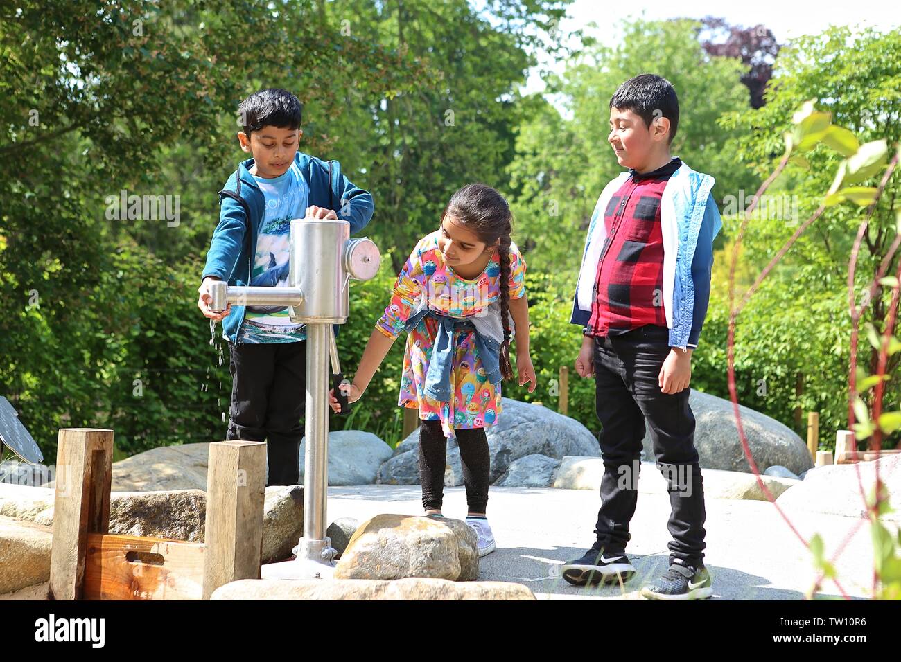 Children's Garden Royal Botanic Gardens Kew 18 may 2019 Stock Photo - Alamy