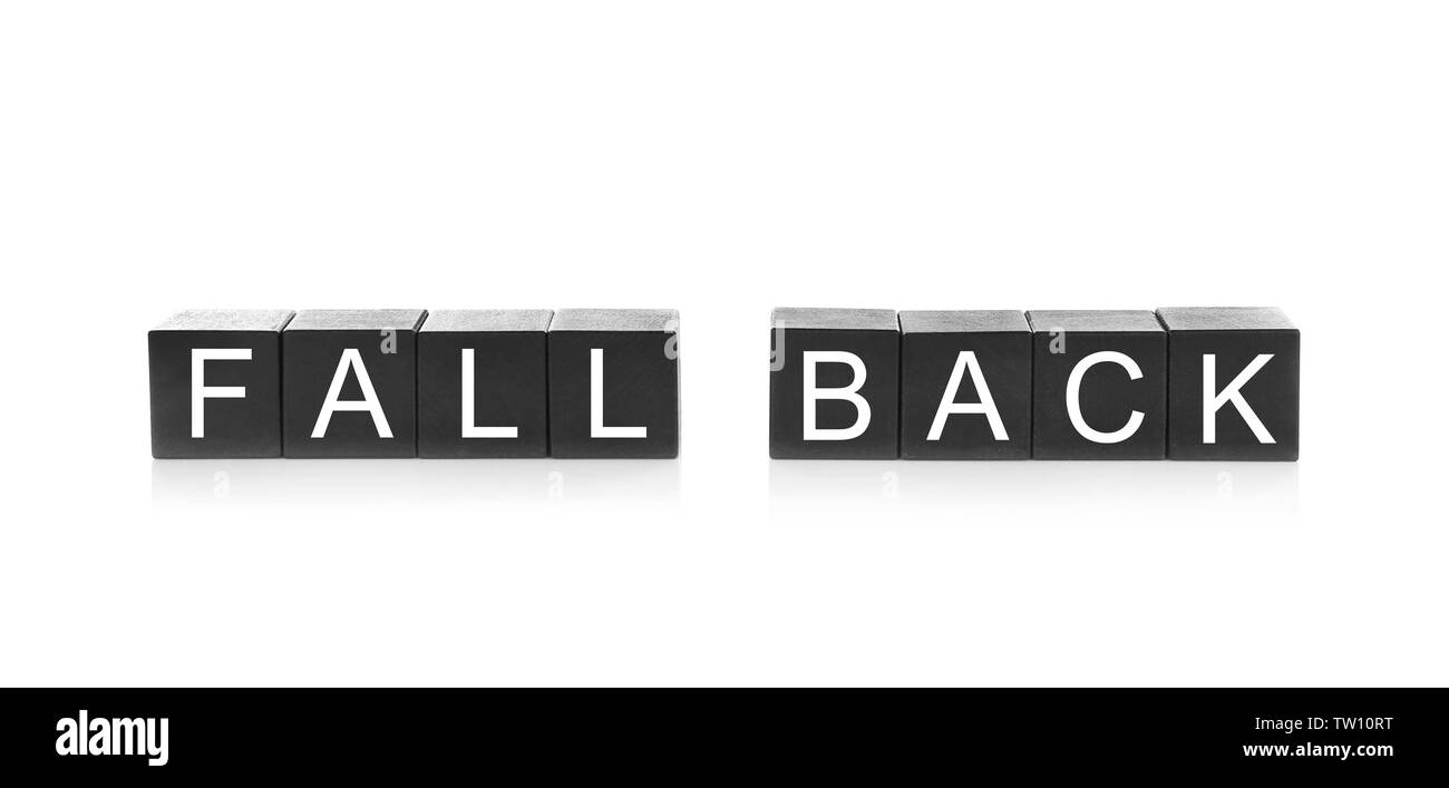 Black wooden cubes with space for text on white background Stock Photo ...