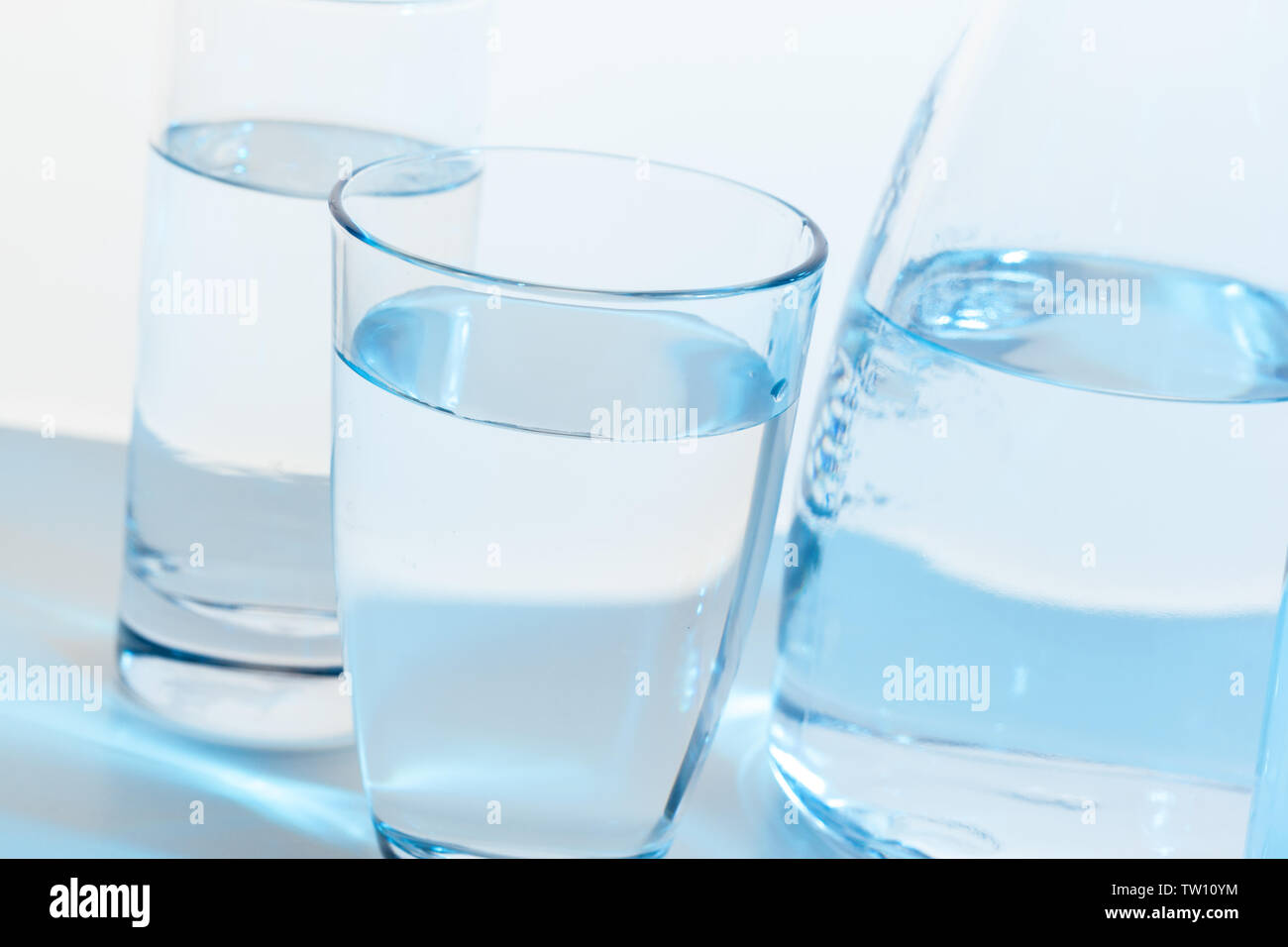 water glass and jug Stock Photo - Alamy