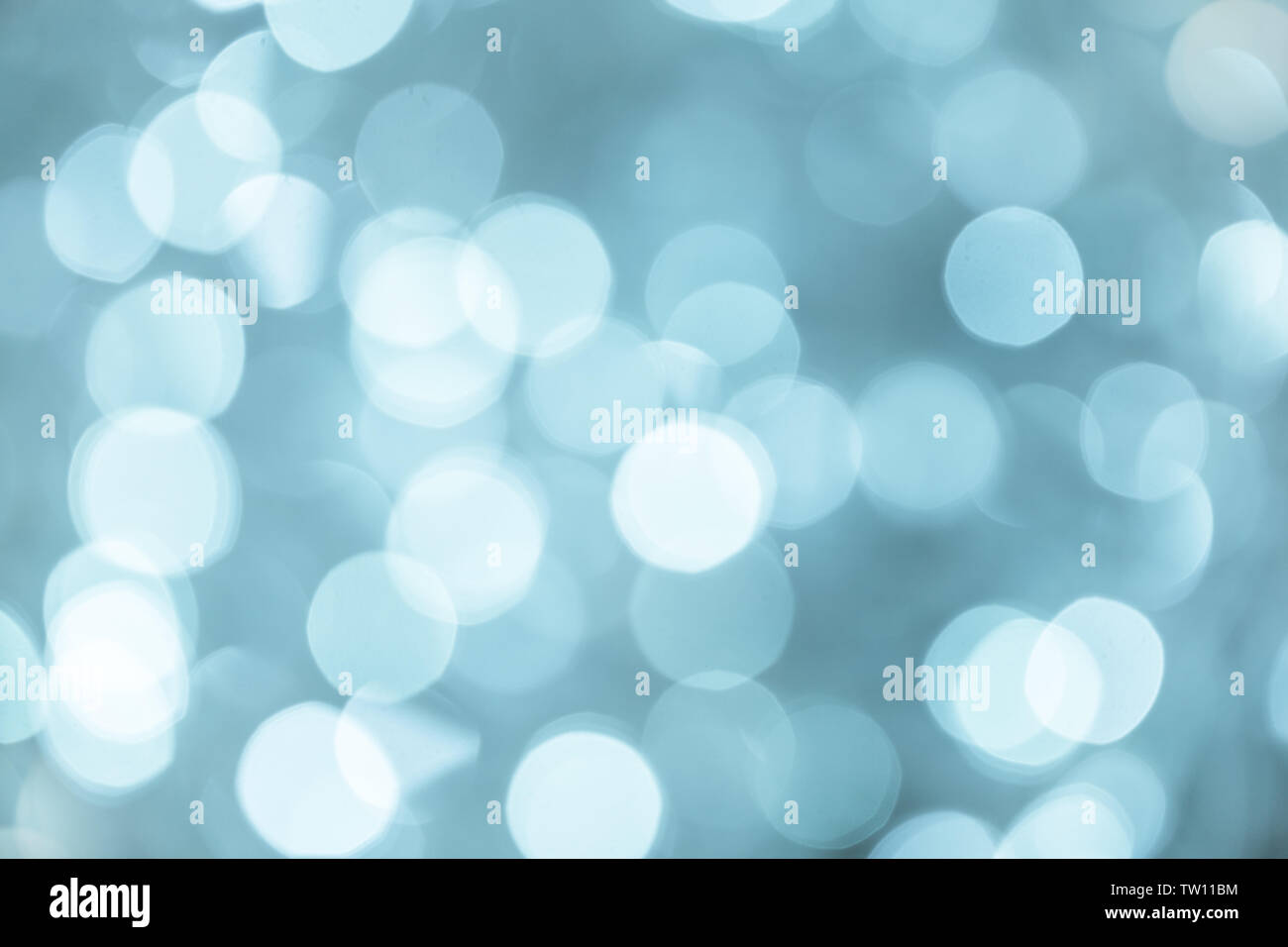 Bokeh Blue Background Stock Photo - Alamy