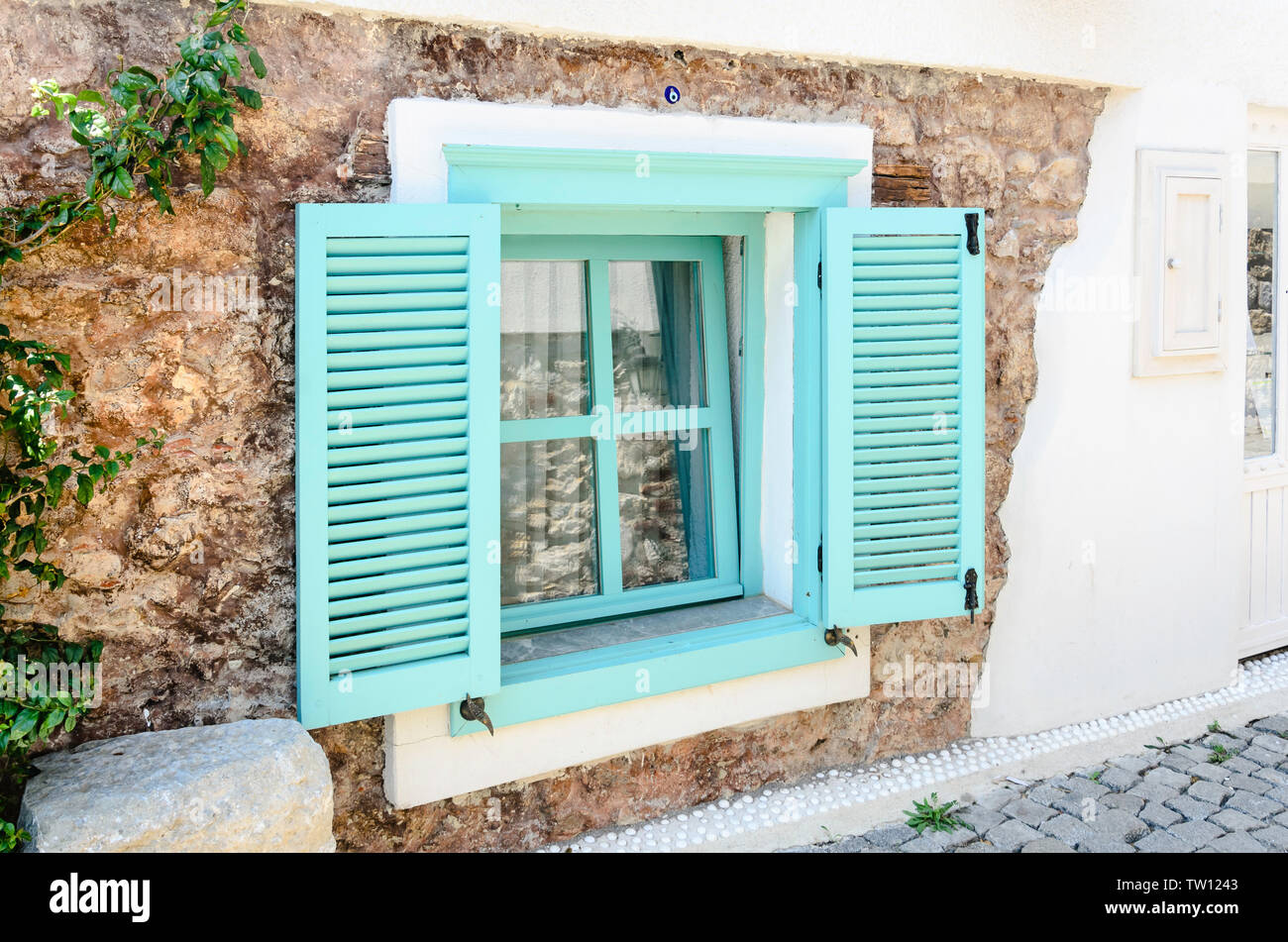 Turkey shutters blinds hi-res stock photography and images - Alamy