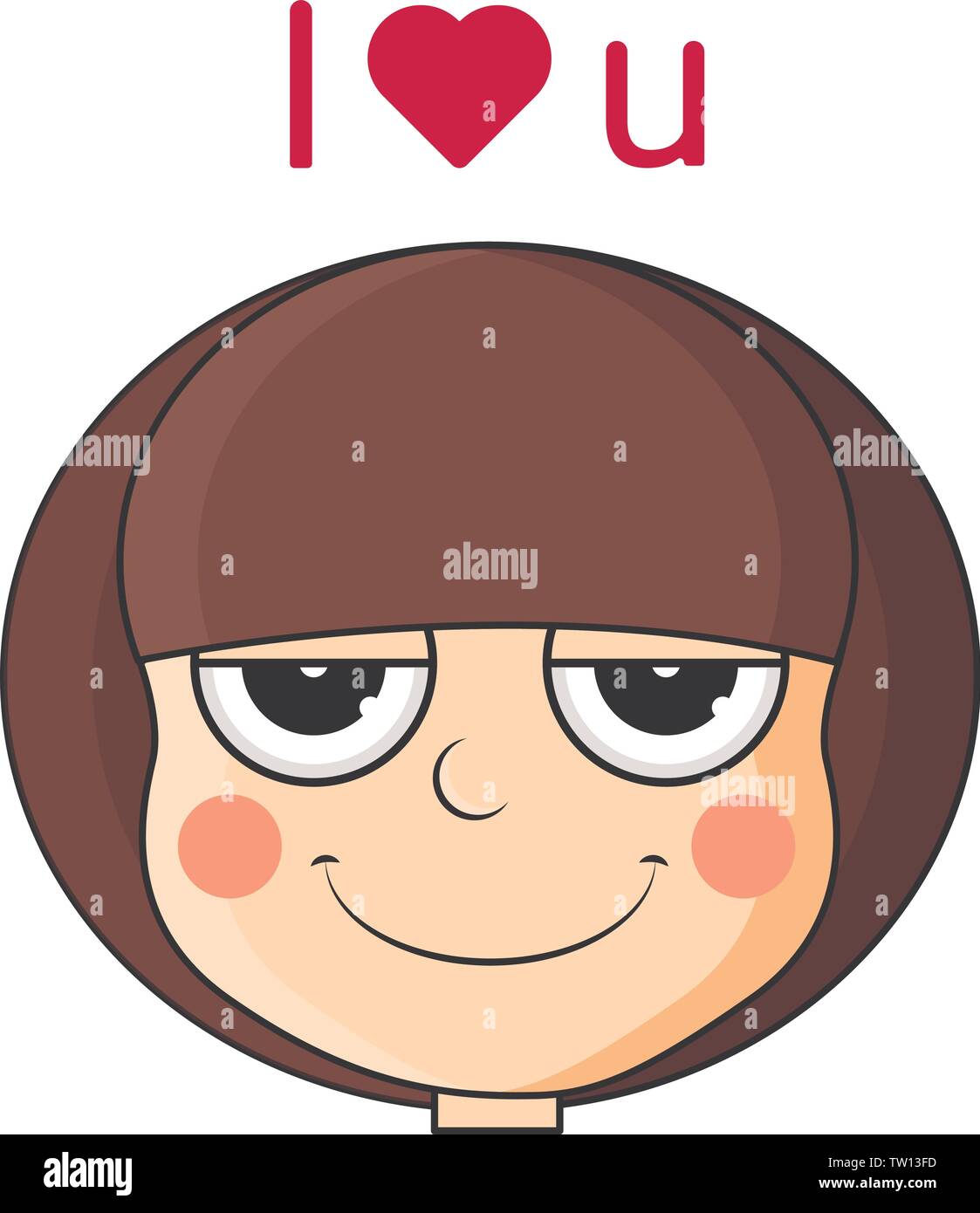 Smug smile Stock Vector Images - Alamy