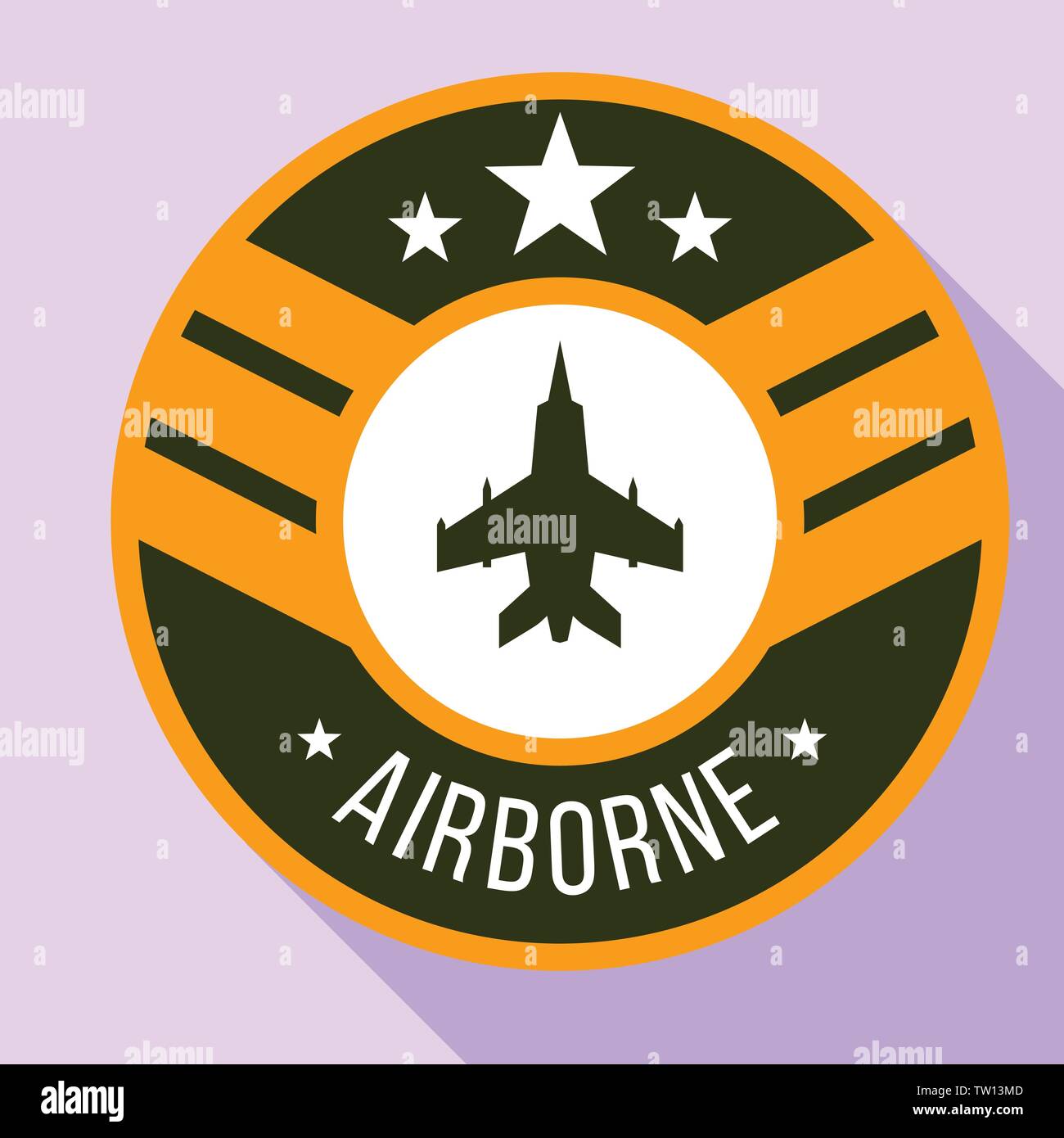 The airborne soldier Stock Vector Images - Alamy