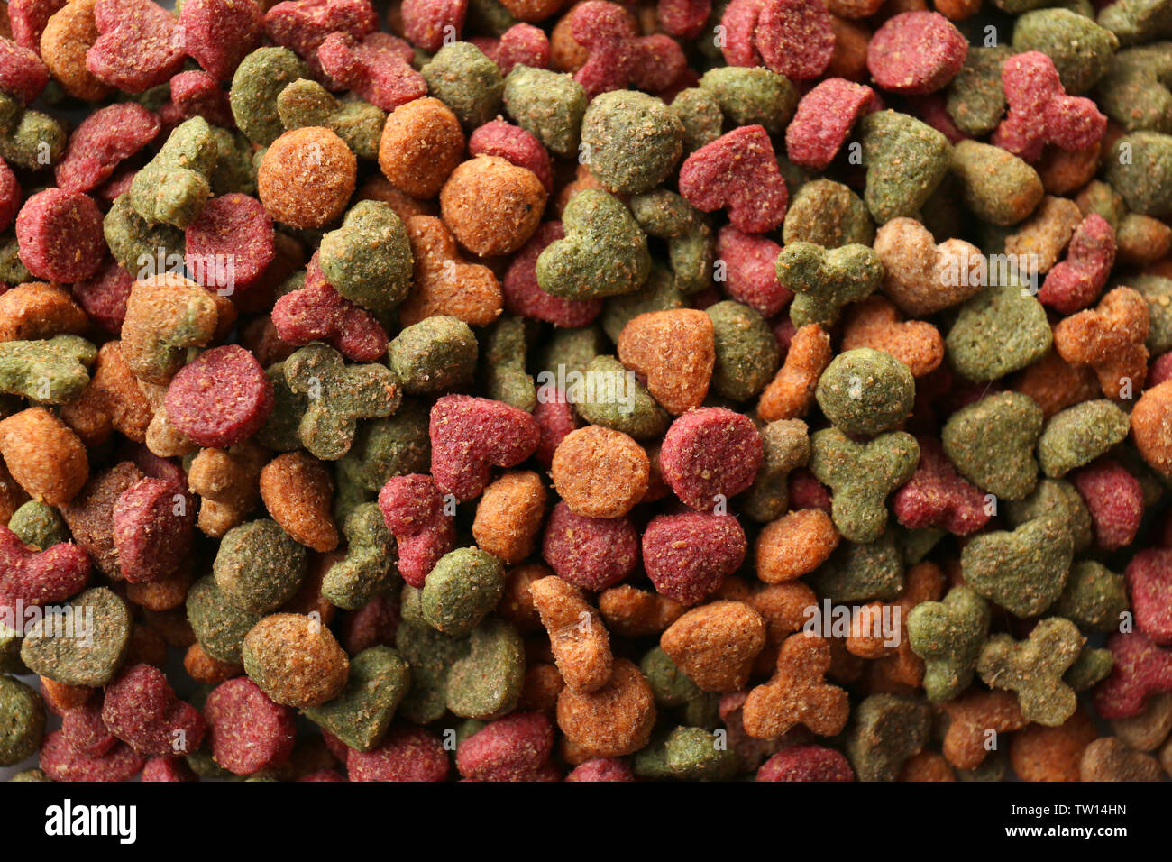 Dry food for animals as background Stock Photo - Alamy