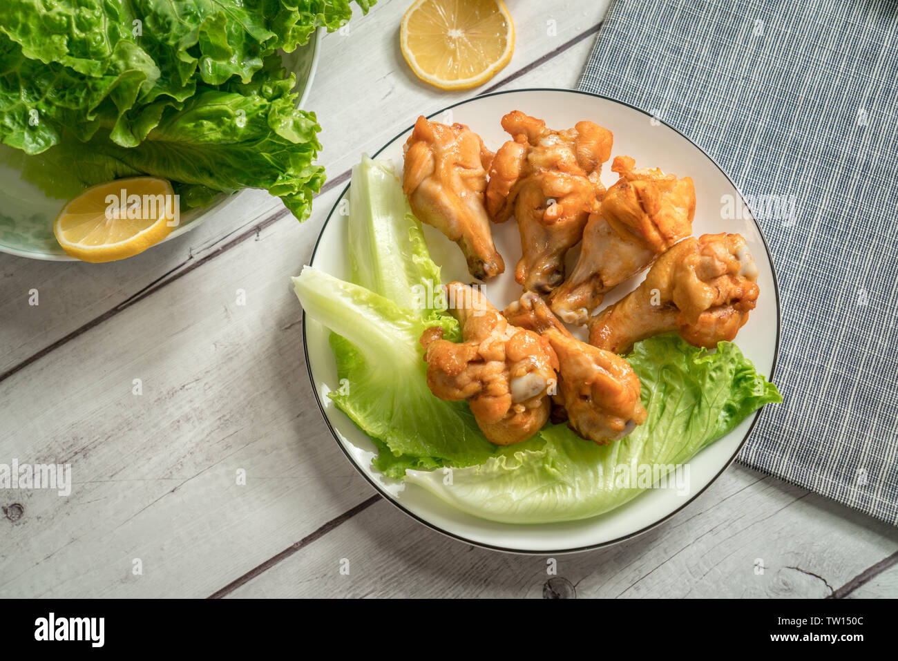 Chicken Wings Root High Resolution Stock Photography and Images - Alamy