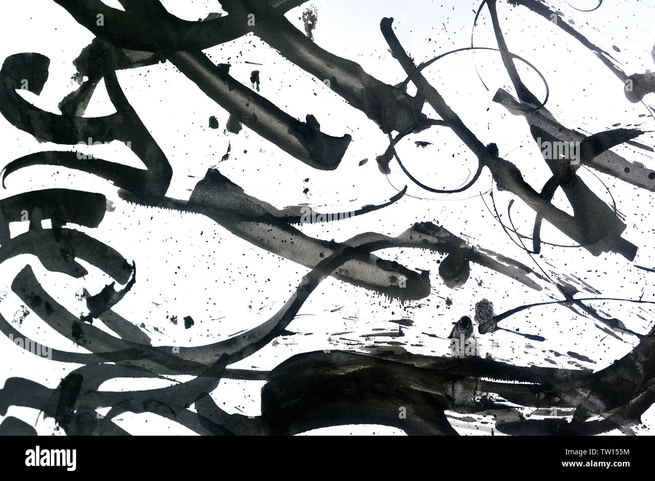 Paint splatter art hi-res stock photography and images - Alamy