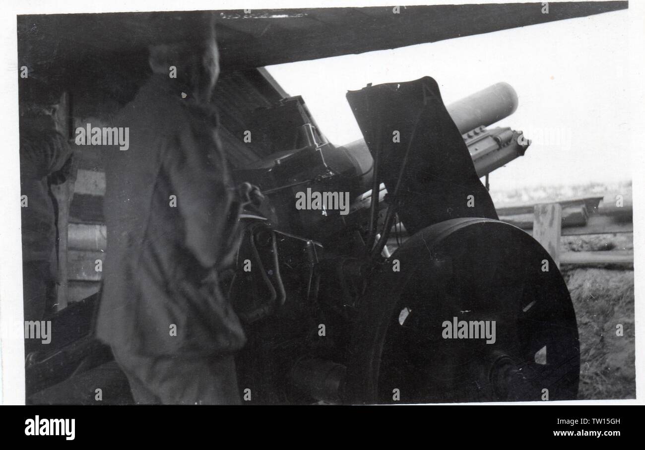 Heavy Infantry Gun Wehrmacht Eastern Front High Resolution Stock ...