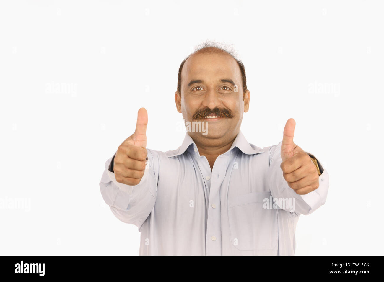 Smiling Man With Thumbs Up Smiling Man With Thumbs Up