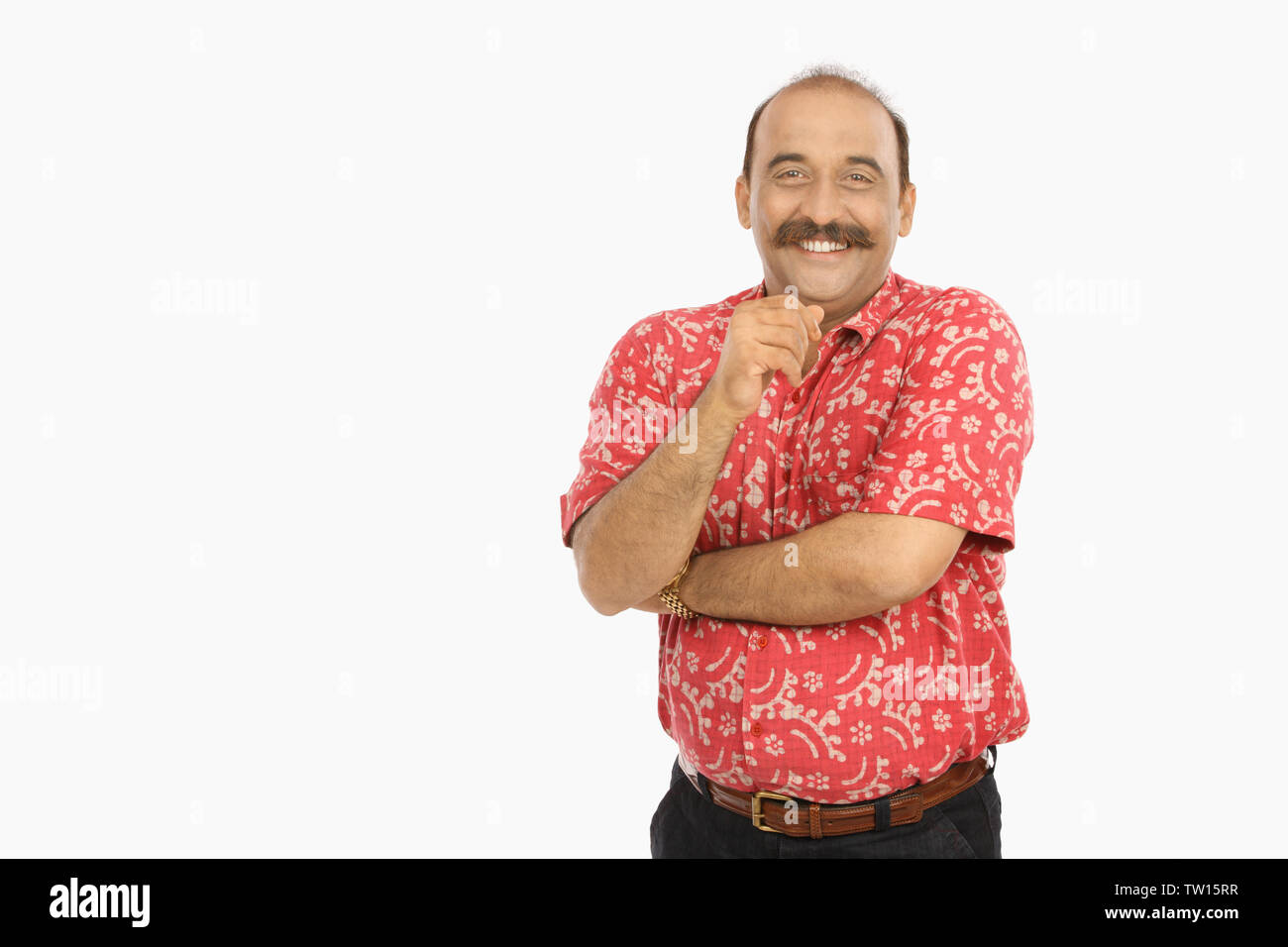 Portrait of a man smiling Stock Photo - Alamy