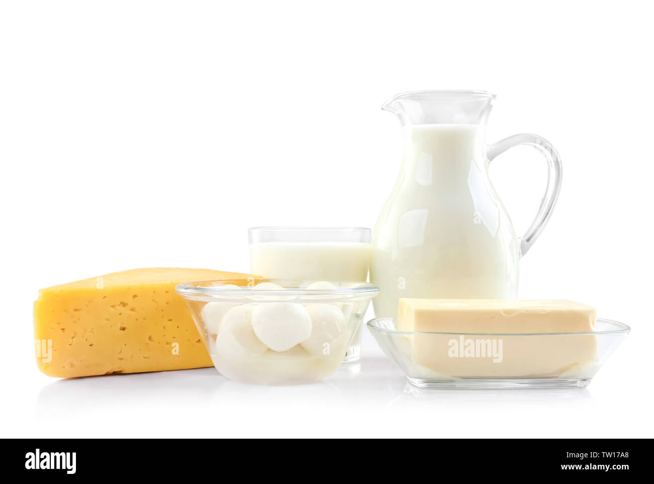 Various fresh products on Cut Out Stock Images & Pictures - Alamy