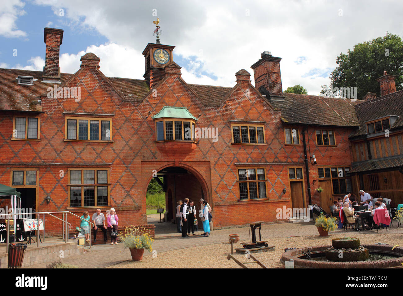 North Mymms Place & Park, Hertfordshire, England - The Stables Stock ...
