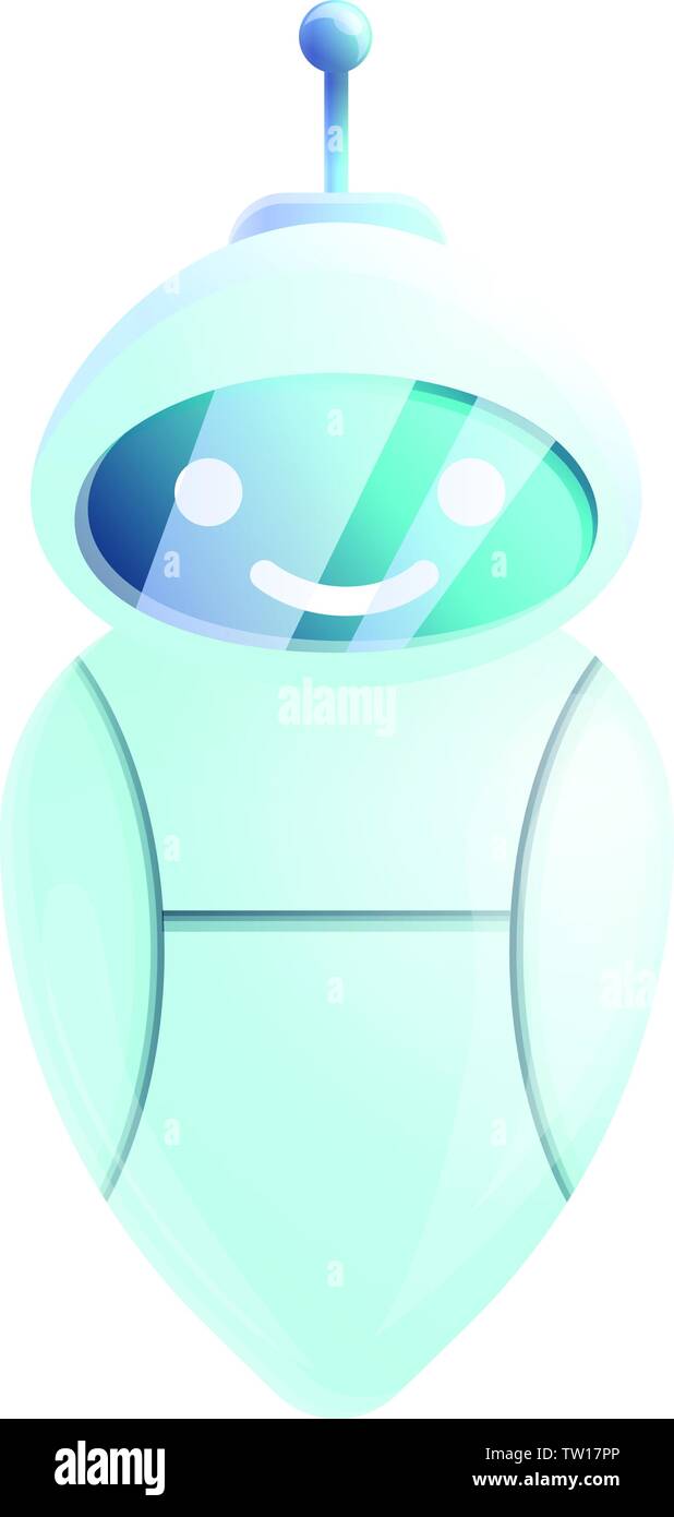 Smiling Chatbot Icon Cartoon Of Smiling Chatbot Vector Icon For Web