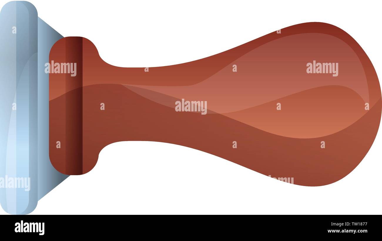 Coffee stamp icon. Cartoon of coffee stamp vector icon for web design ...