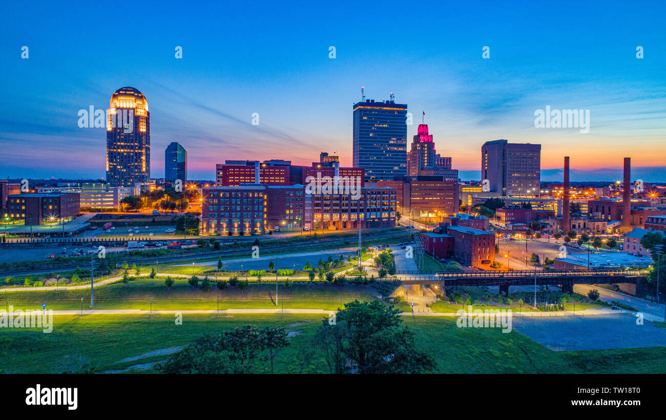 Winston salem nc downtown hi-res stock photography and images - Alamy