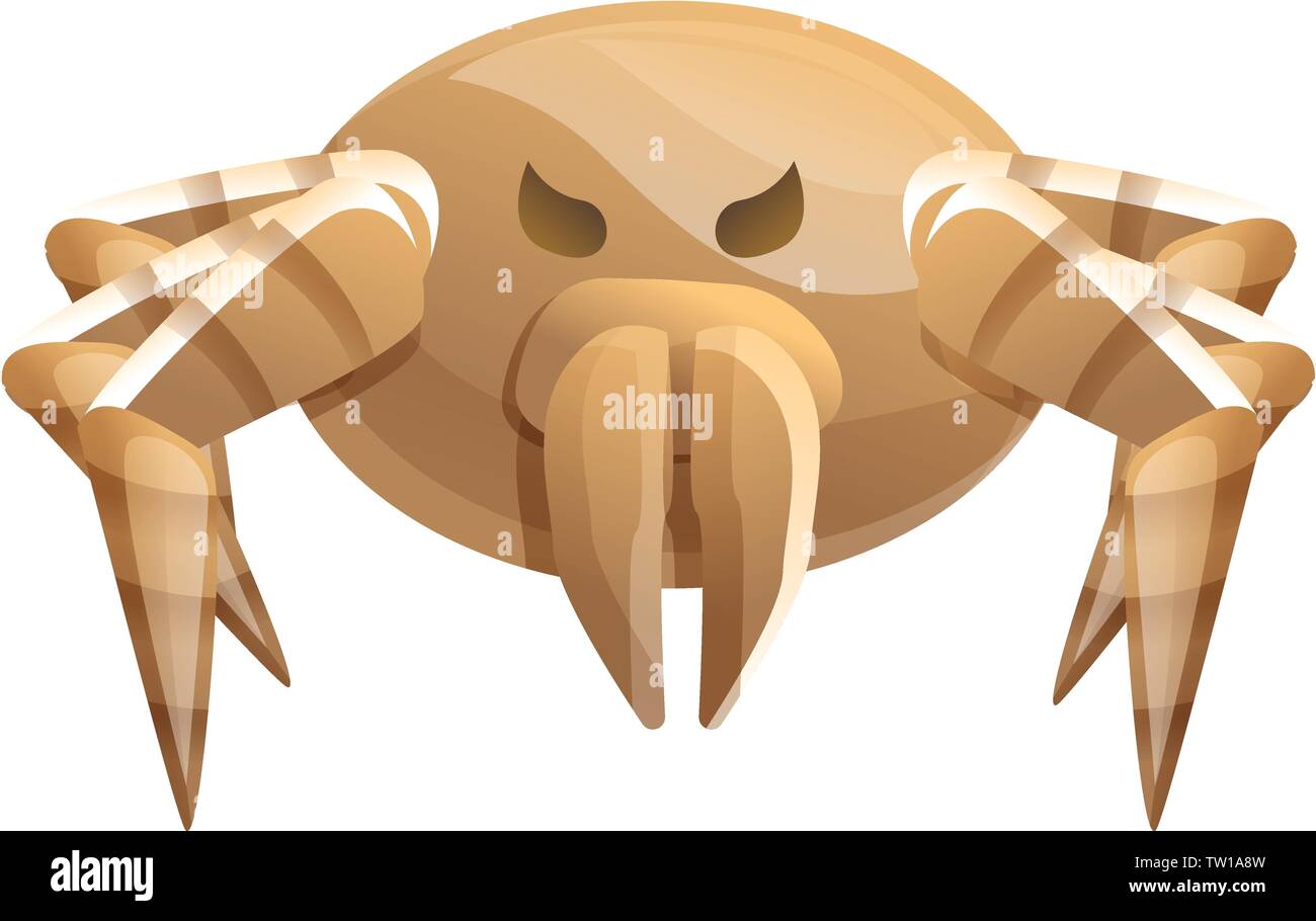 Sick mite icon. Cartoon of sick mite vector icon for web design ...