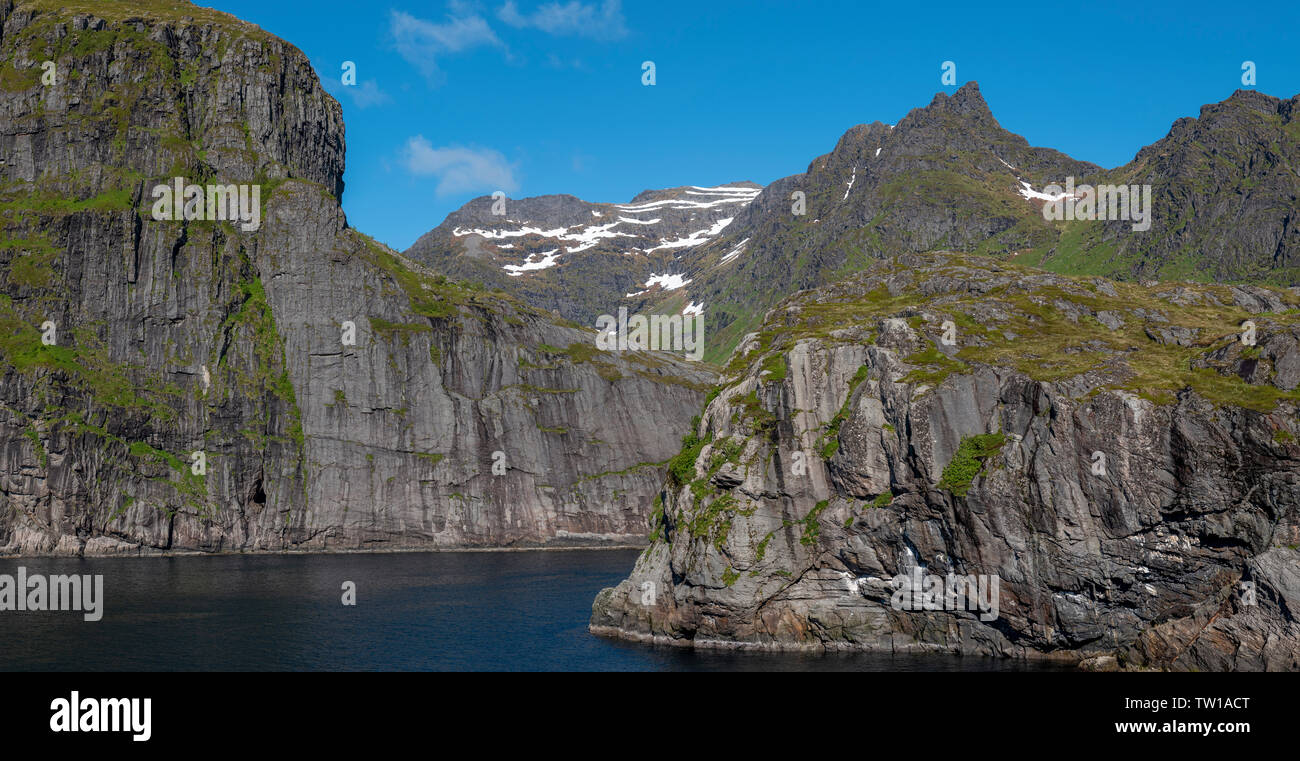 Landscape at Å, Moskenes, Norway Stock Photo - Alamy