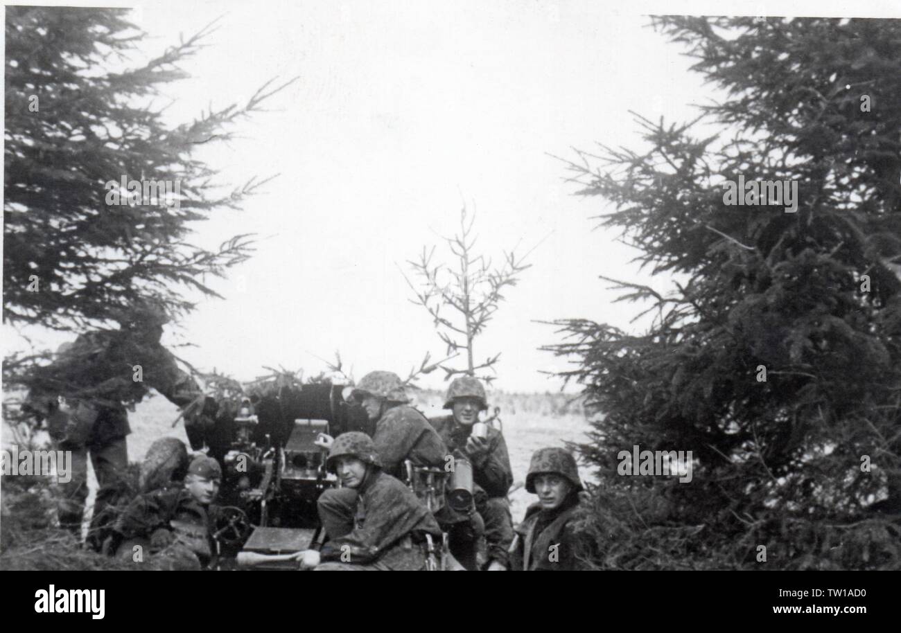 World War Two Waffen Ss On The Russian Front High Resolution Stock ...