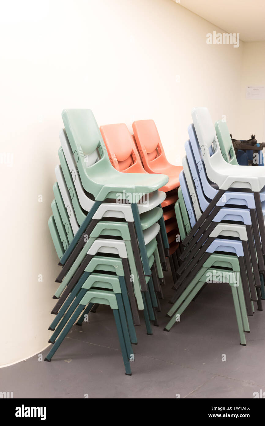 Stacked in the corner Stock Photo - Alamy