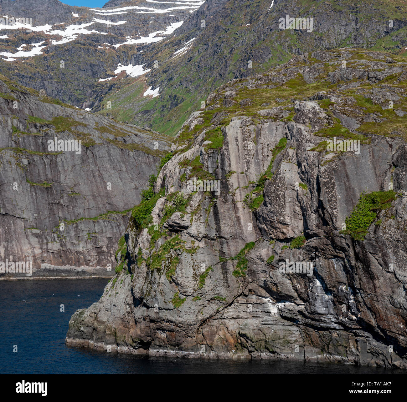 Landscape at Å, Moskenes, Norway Stock Photo - Alamy