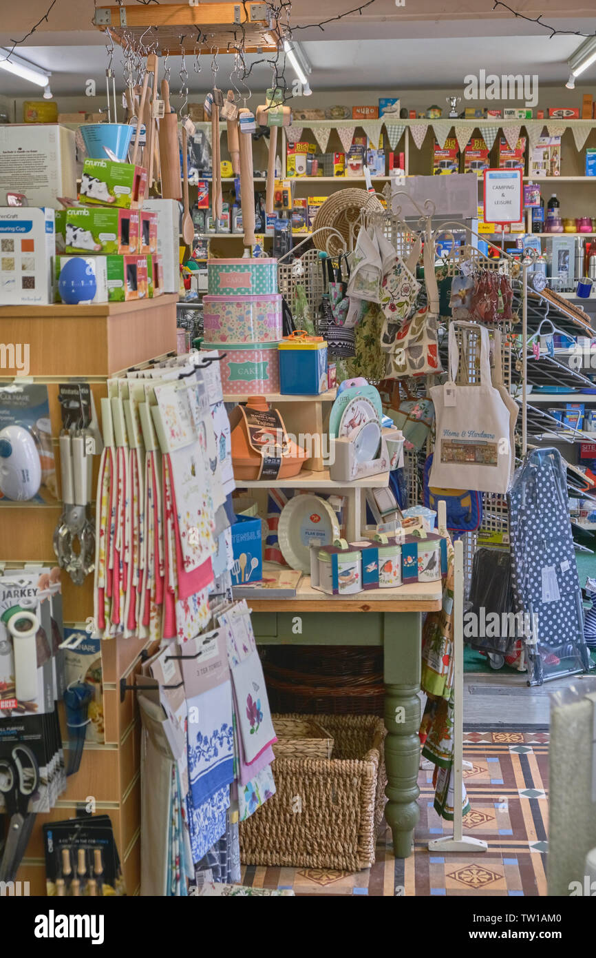 Traditional hardware shop internal view Stock Photo - Alamy