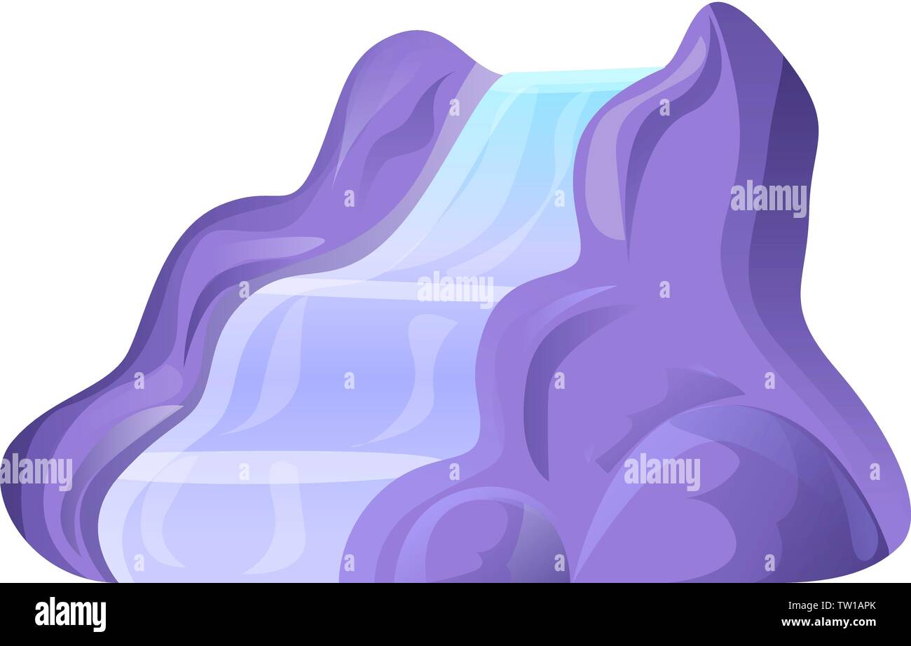 Tourism cascade icon. Cartoon of tourism cascade vector icon for web ...