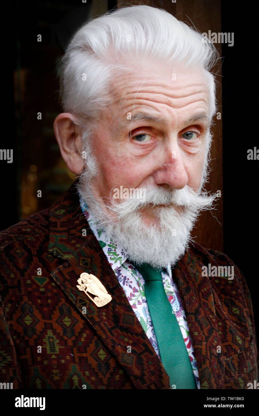 Sir Roy Strong, opening the exhibition, William Simmonds: The Silent ...