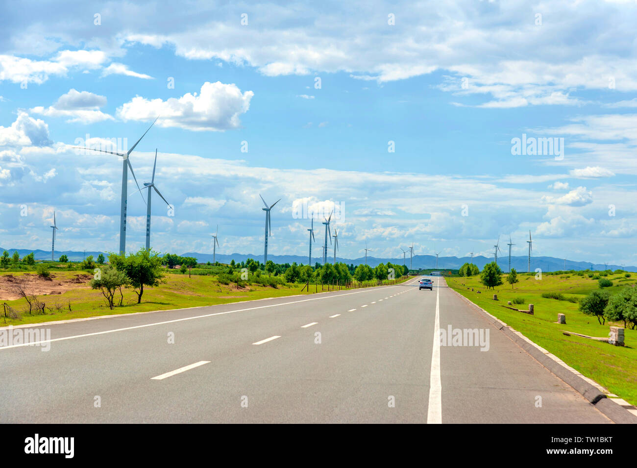 Inner Mongolia Highway Stock Photo - Alamy