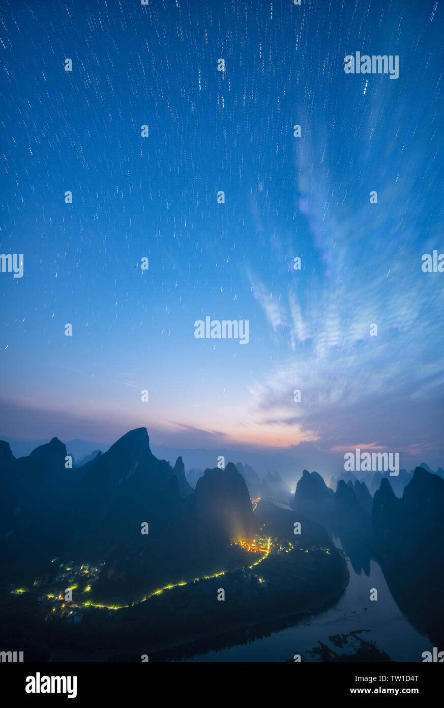 Scenery of Xingping, Guilin, Guangxi Stock Photo - Alamy