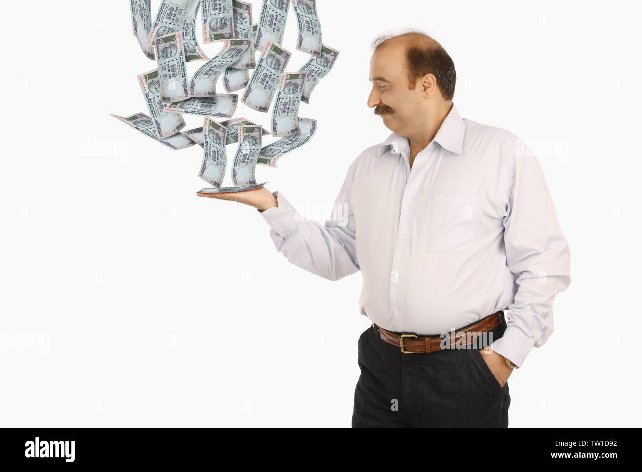 Composite old indian man hi-res stock photography and images - Alamy