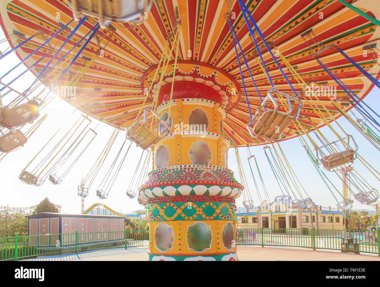 Large theme park Stock Photo - Alamy