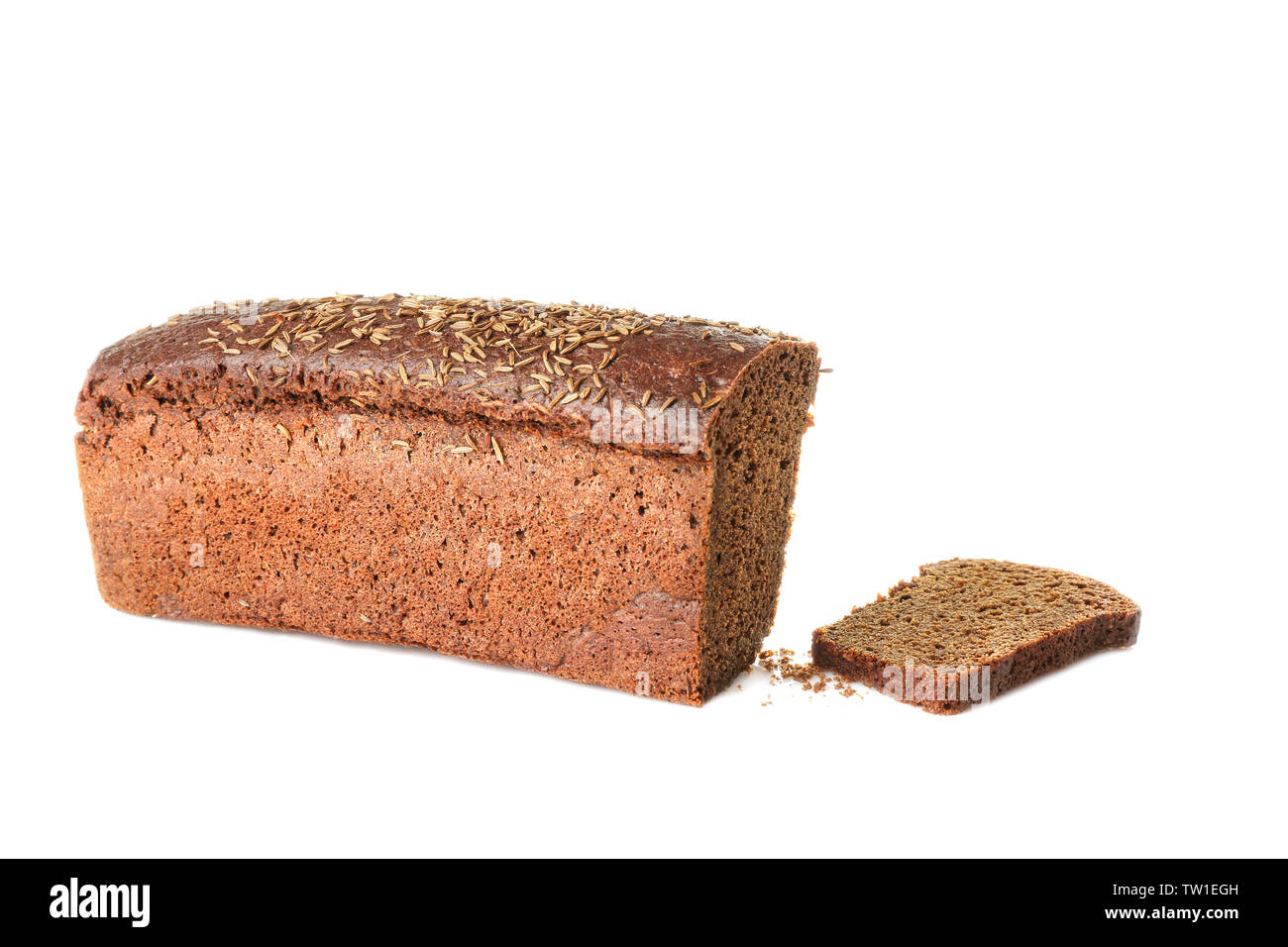 Dark bread crumbs on Cut Out Stock Images & Pictures - Alamy