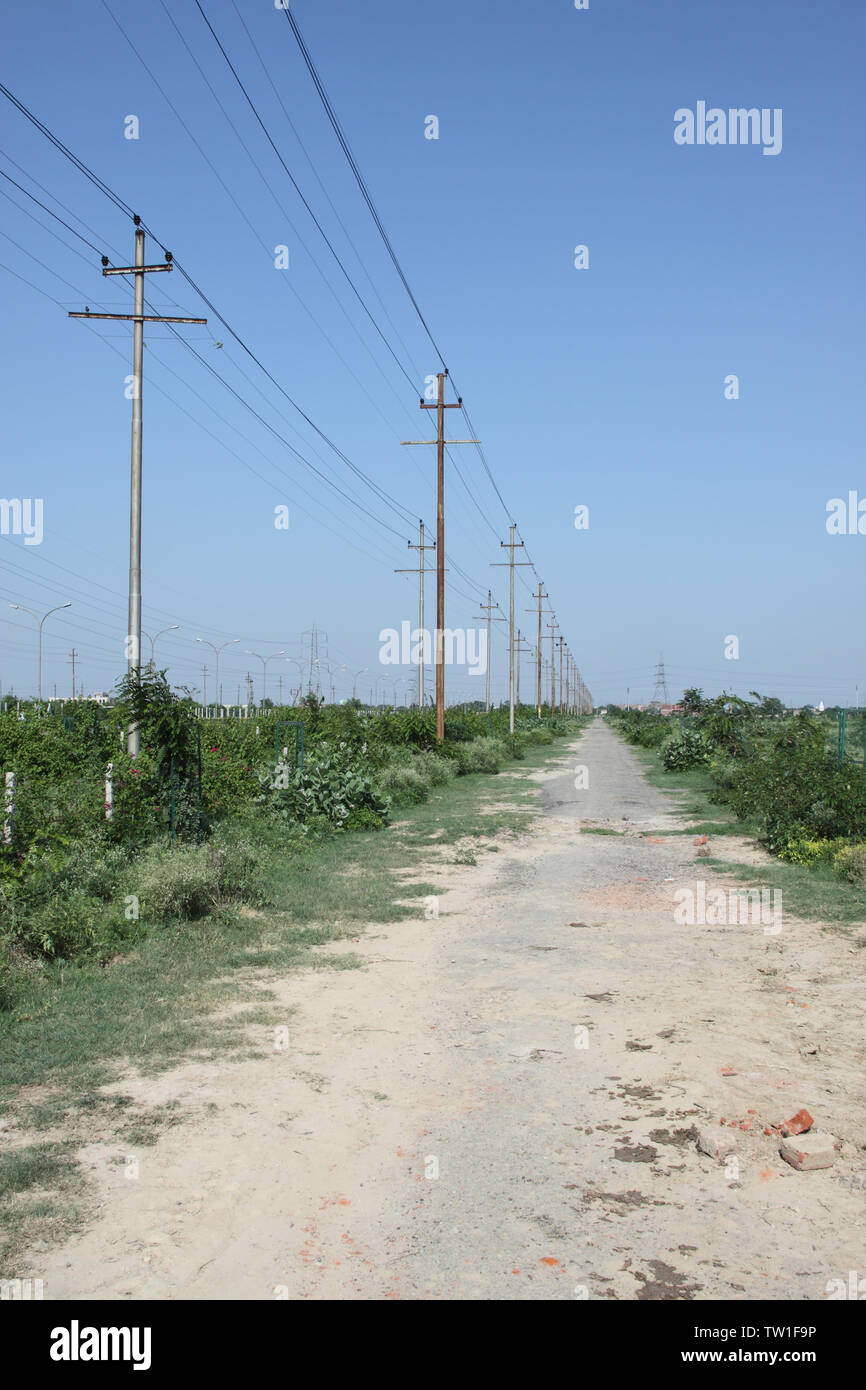 People way along high hi-res stock photography and images - Alamy