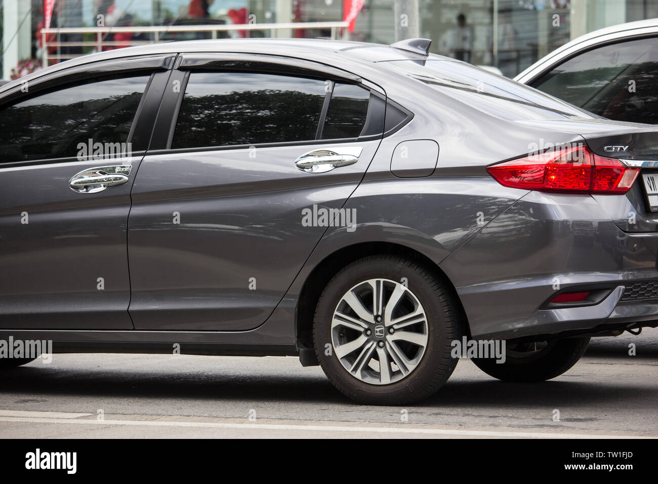 Chiangmai, Thailand - June 13 2019: Private Honda City Compact car ...