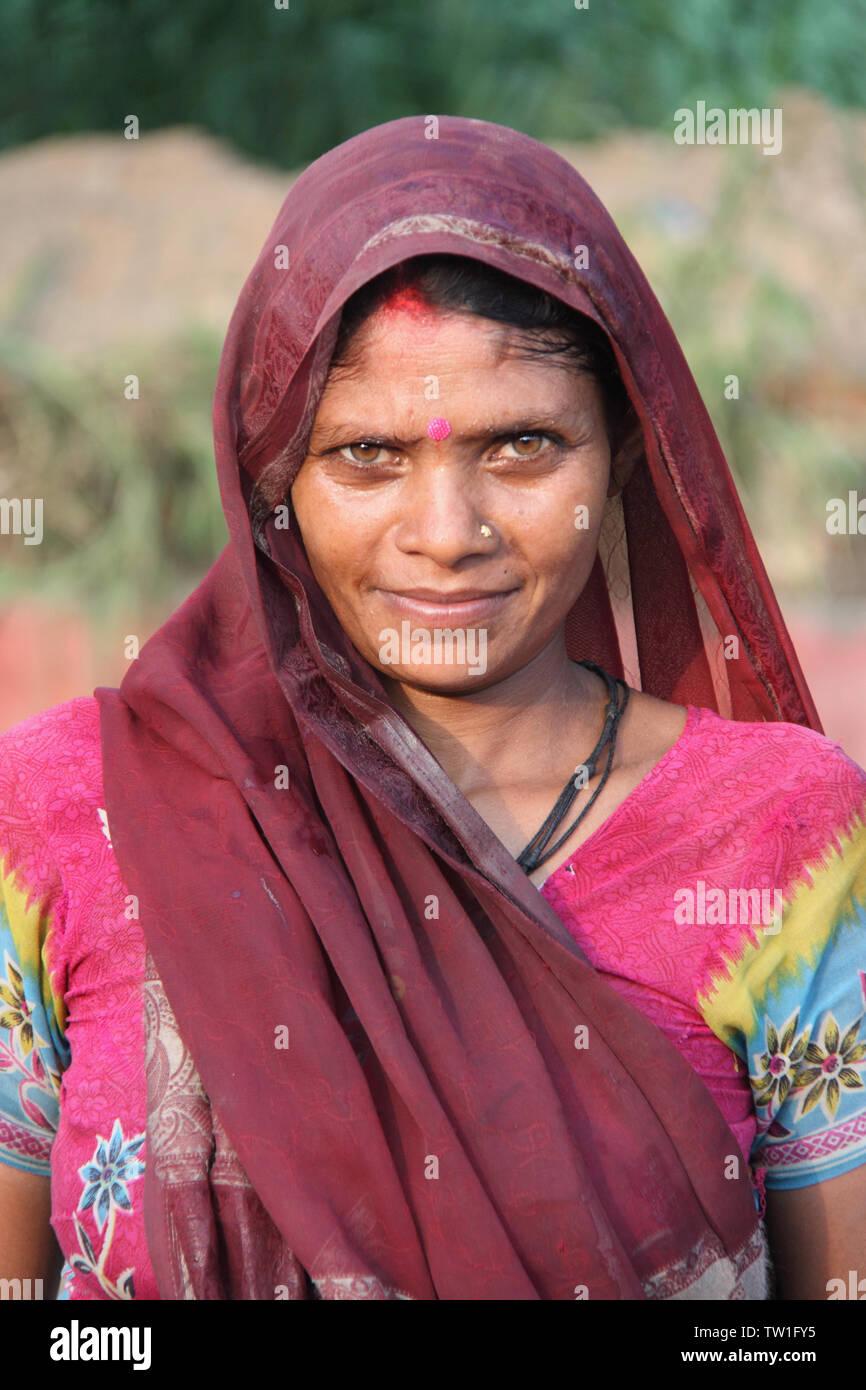 Portrait of a rural woman Stock Photo - Alamy