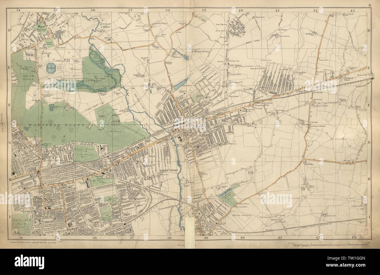 WANSTEAD ILFORD BARKING Forest Gate Chadwell Heath Seven Kings BACON ...