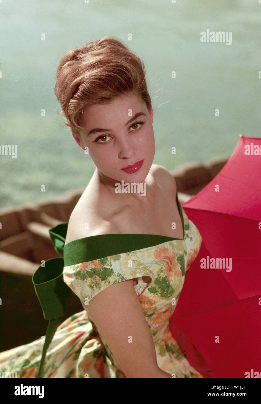 Veronique Zuber, französische Schauspielerin, Deutschland ca. 1959 ...