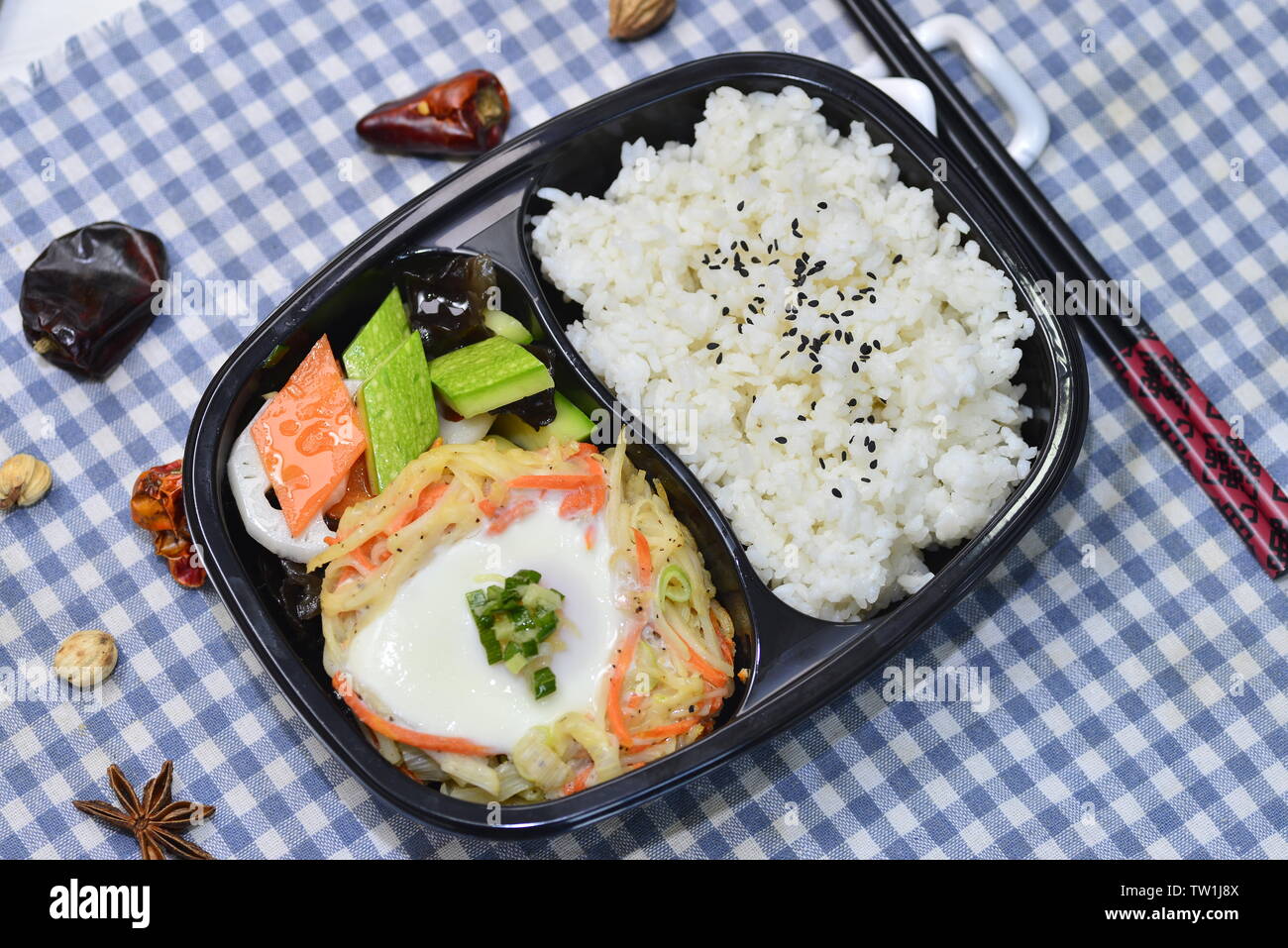 Airplane food, high-speed rail food, fast food, high-end boxed lunch ...