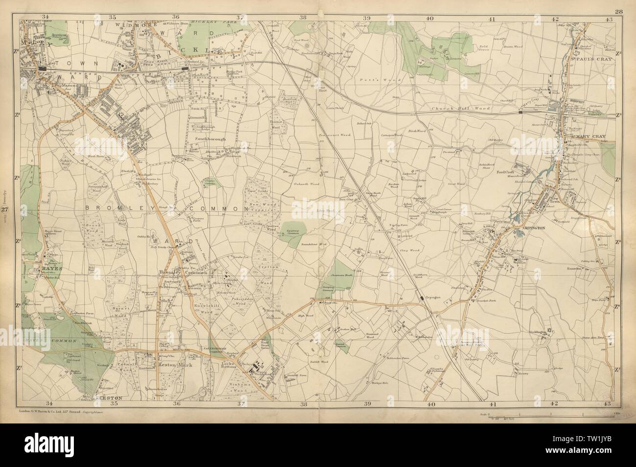 BROMLEY & ORPINGTON Petts Wood Hayes Keston St Paul's Mary Cray BACON ...