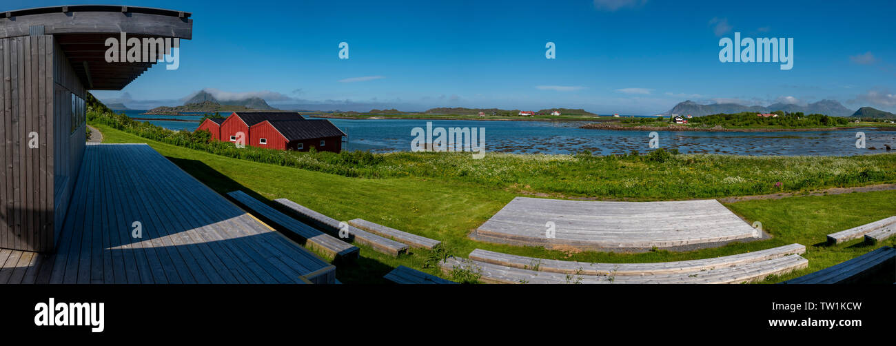 Bo Museum of art, Vesteralen, Norway Stock Photo - Alamy