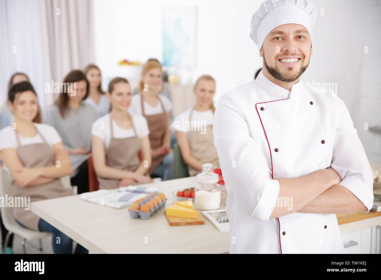 Modern chef training hi-res stock photography and images - Alamy